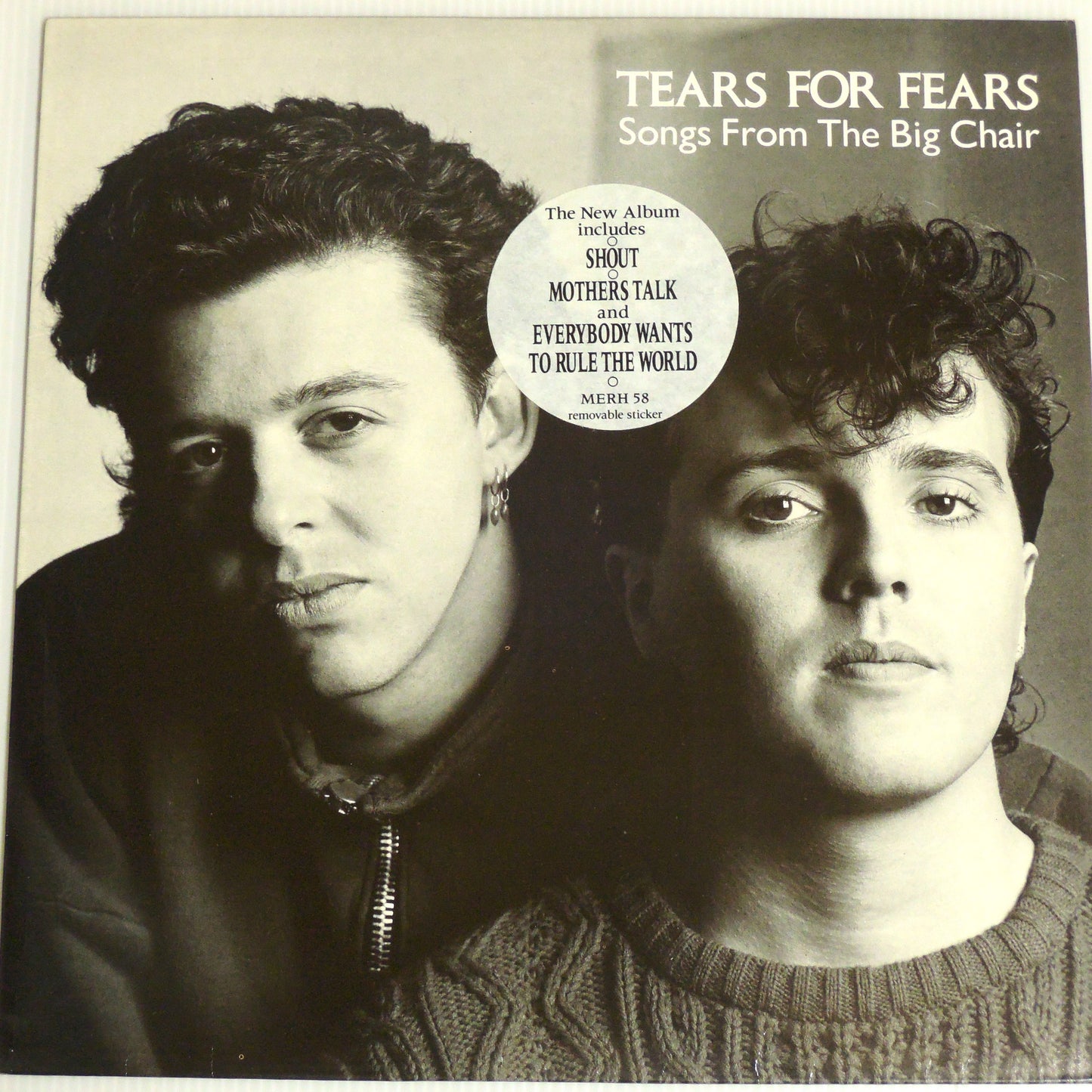 TEARS FOR FEARS - Songs From The Big Chair [LP] (MERH 58) – みなもとレコーズ